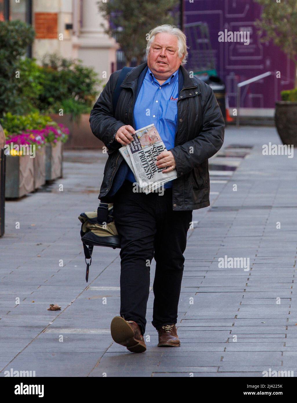 London, UK. 11th Apr, 2022. Radio presenter and talk show host on LBC ...
