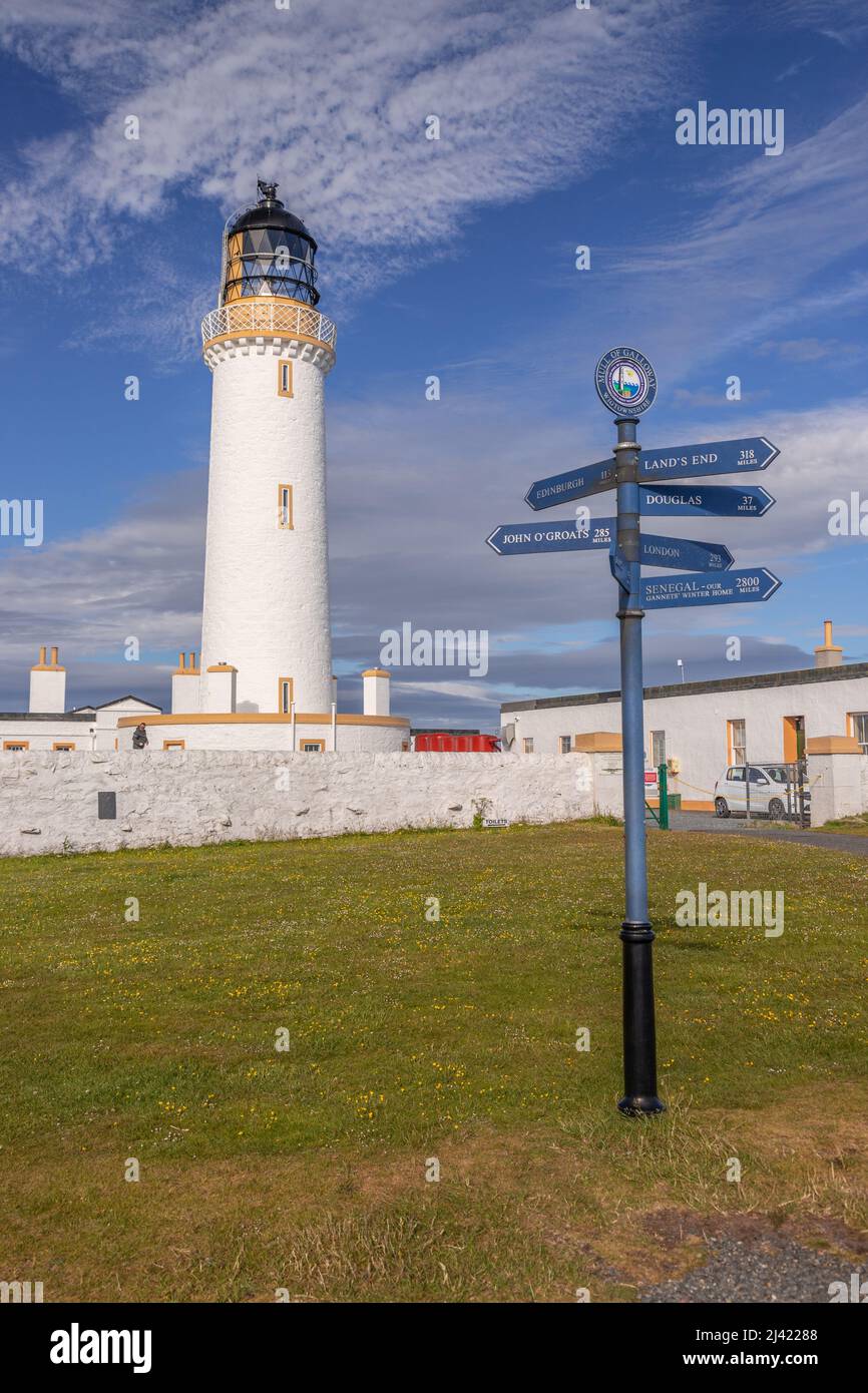 Mull of Galloway lighthouse, Dumfries and Galloway, Scotland Stock ...