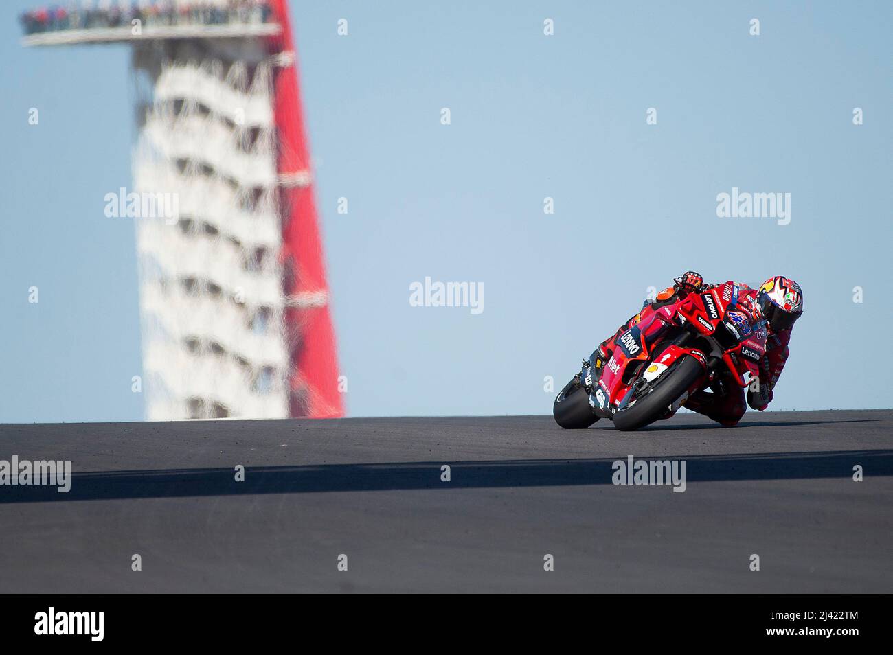 April 09, 2022: Jack Miller #43 Ducati Lenovo Team in action Free ...