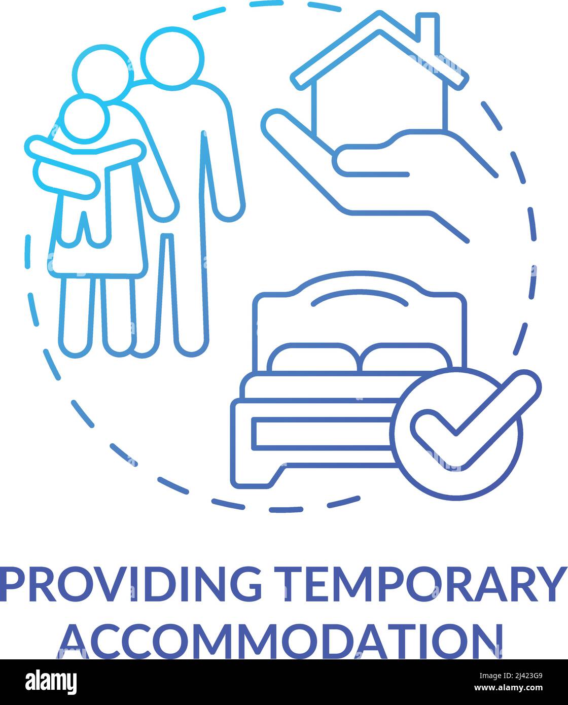 Housing complex and refugee shelter Stock Vector Images - Alamy