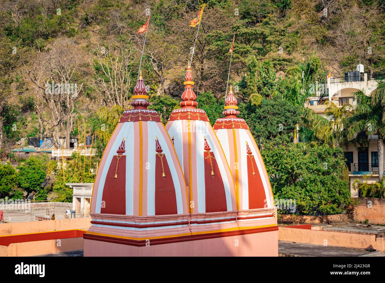 indian temple dome top architecture from different angle image is taken ...