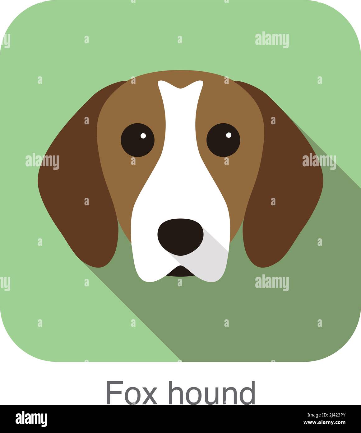 Fox terrier isolated vector vectors hi-res stock photography and images ...