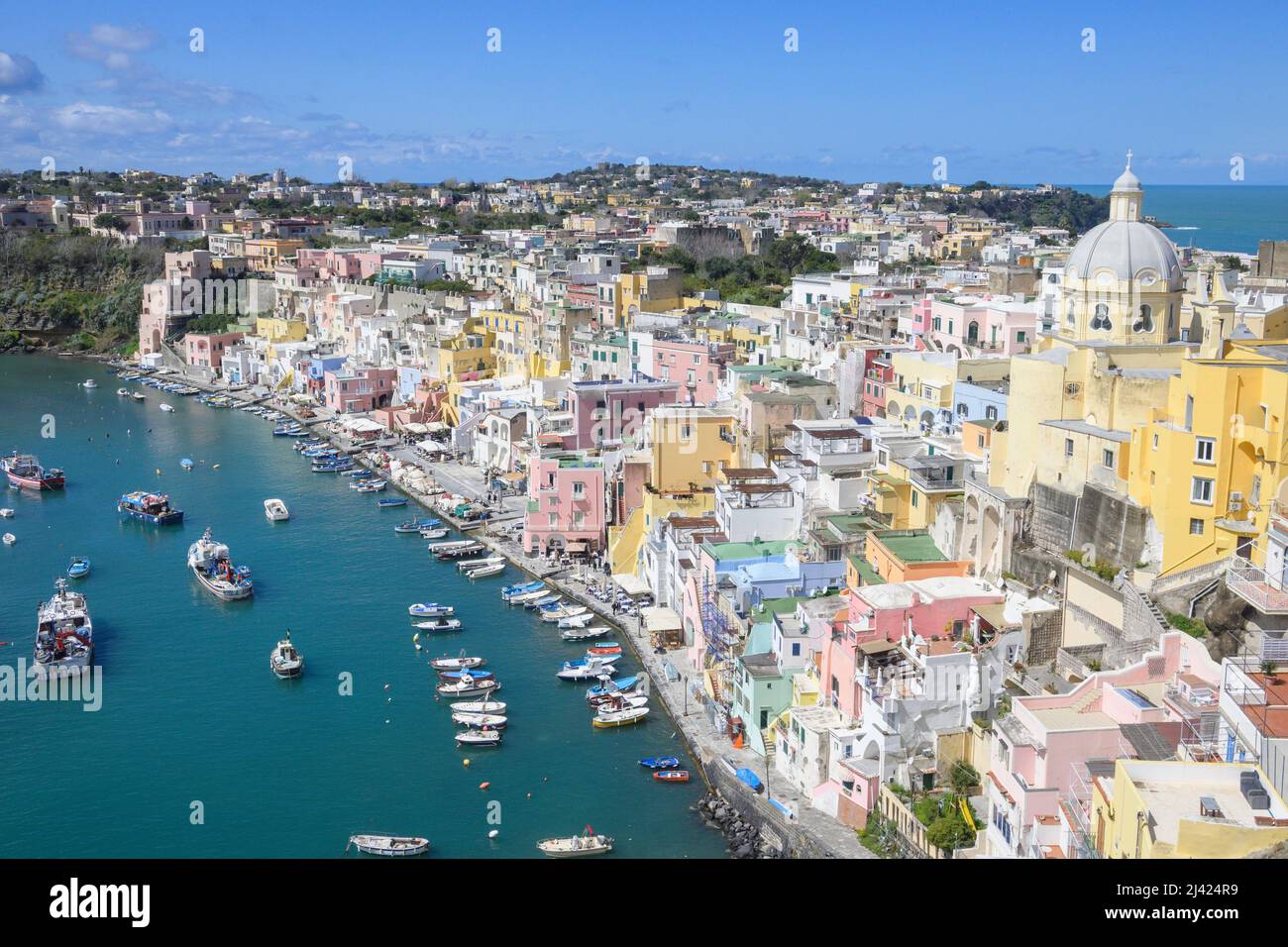 Marina Corricella on the island of Procida, the 2022 Italian Capital of ...