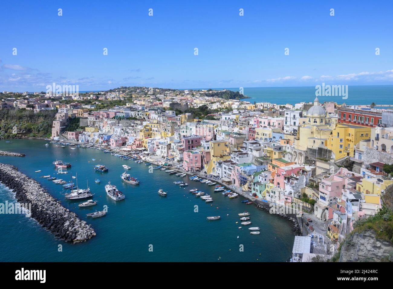 Marina Corricella on the island of Procida, the 2022 Italian Capital of ...