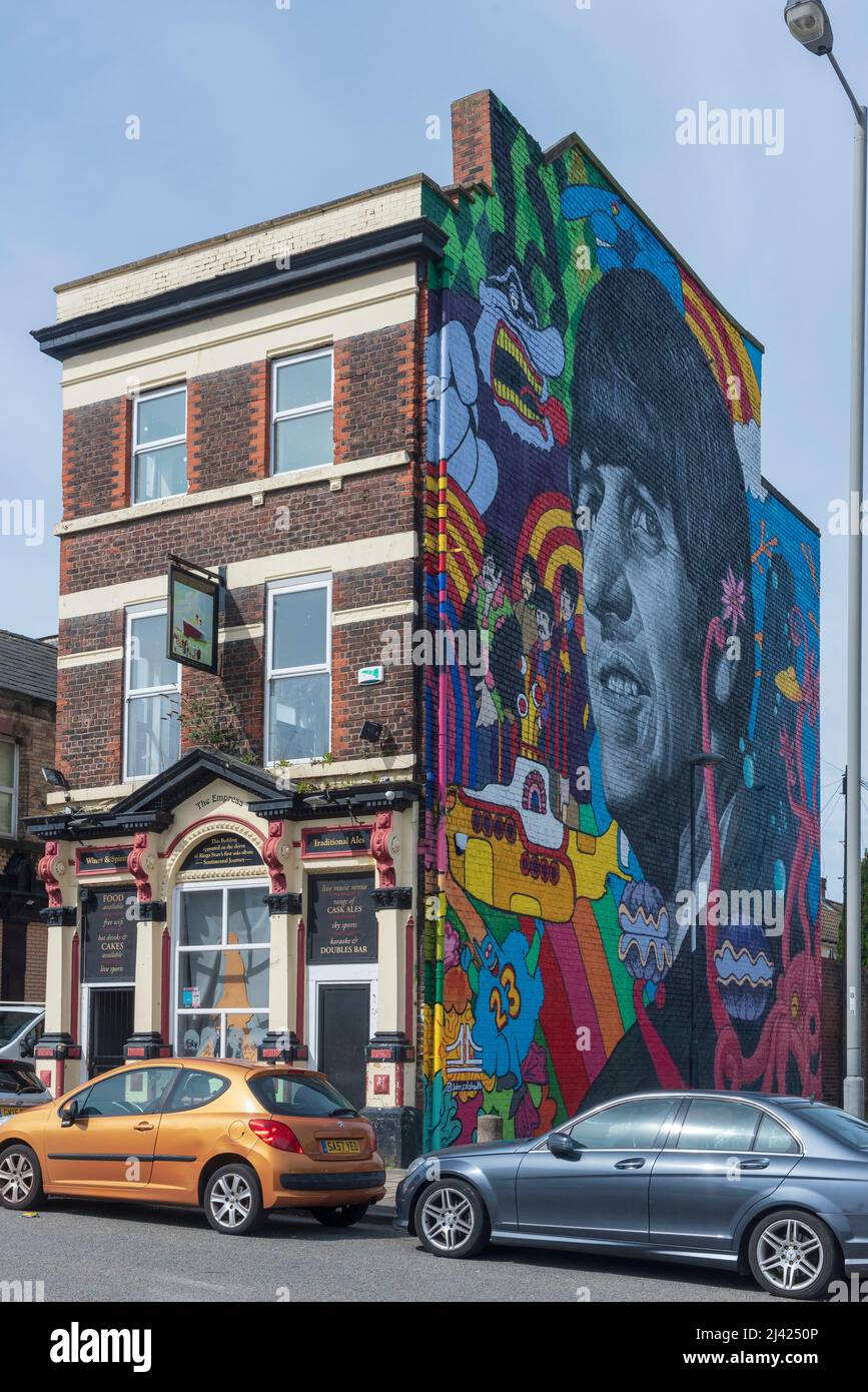 Empress pub beatles liverpool hi-res stock photography and images - Alamy