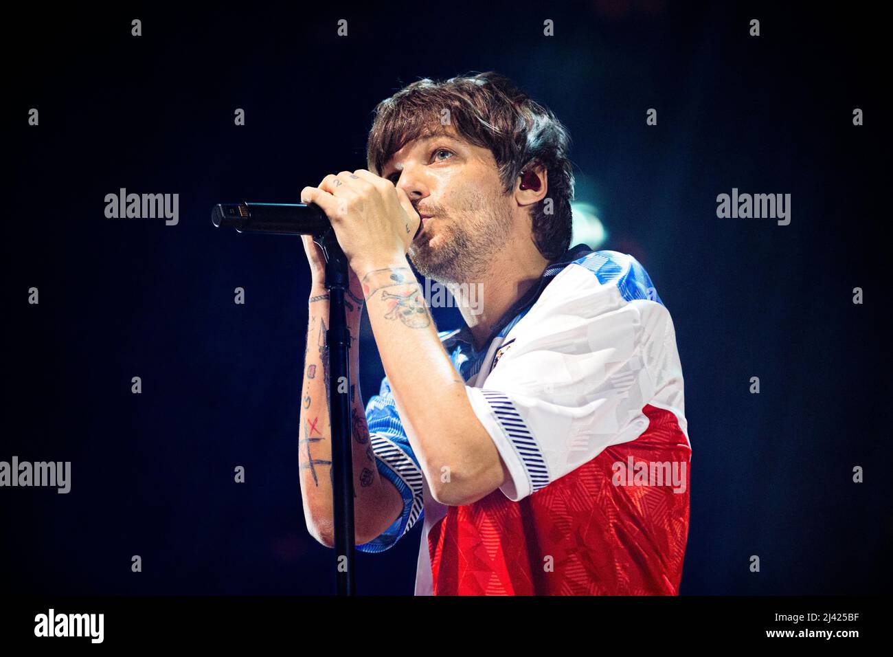 Louis Tomlinson live concert at Mediolanum Forum. (Photo by Andrea ...