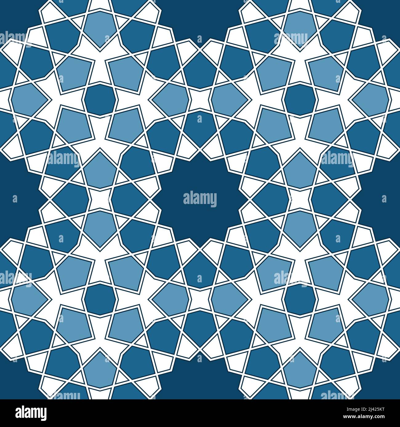 Persian geometric mosaic pattern for Ramadan card Stock Vector Image ...