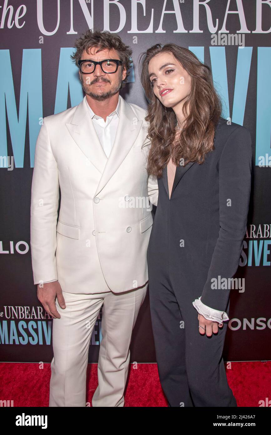 Pedro Pascal and Lux Pascal attend "The Unbearable Weight Of Massive ...