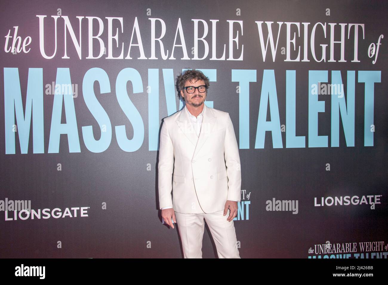Pedro Pascal attends "The Unbearable Weight Of Massive Talent" New York ...