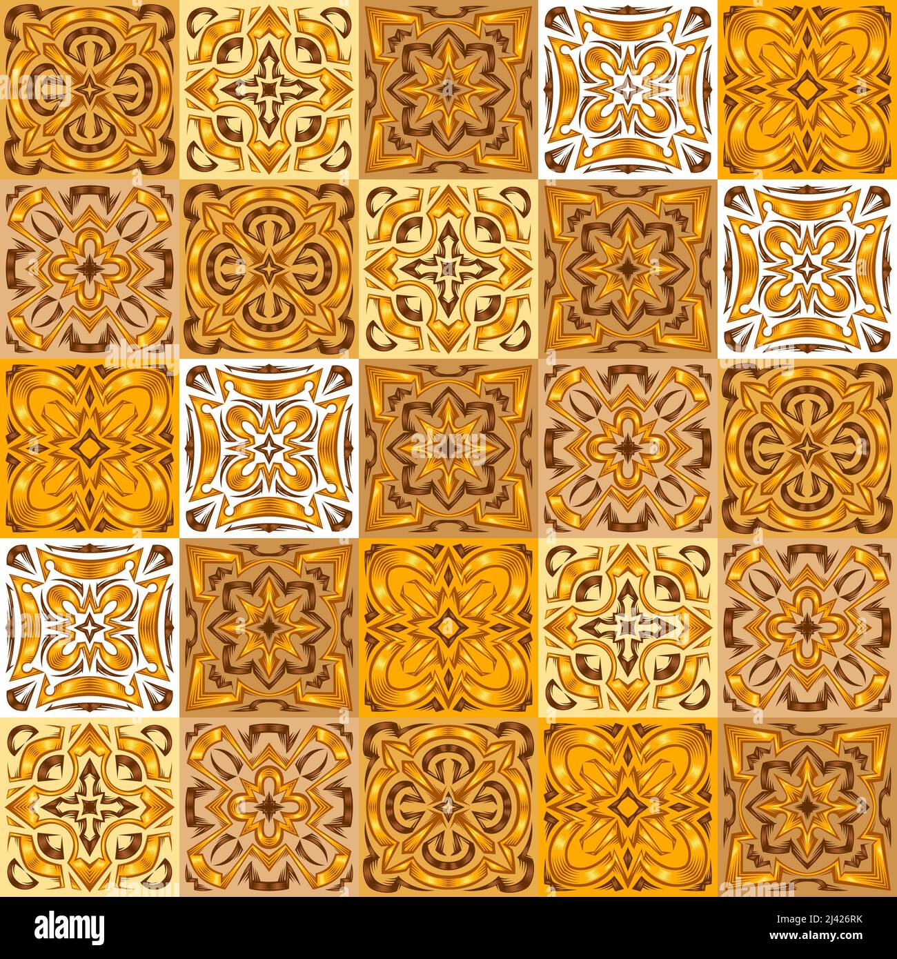 Ceramic tile seamless pattern. Wall or floor texture. Absrtract ...