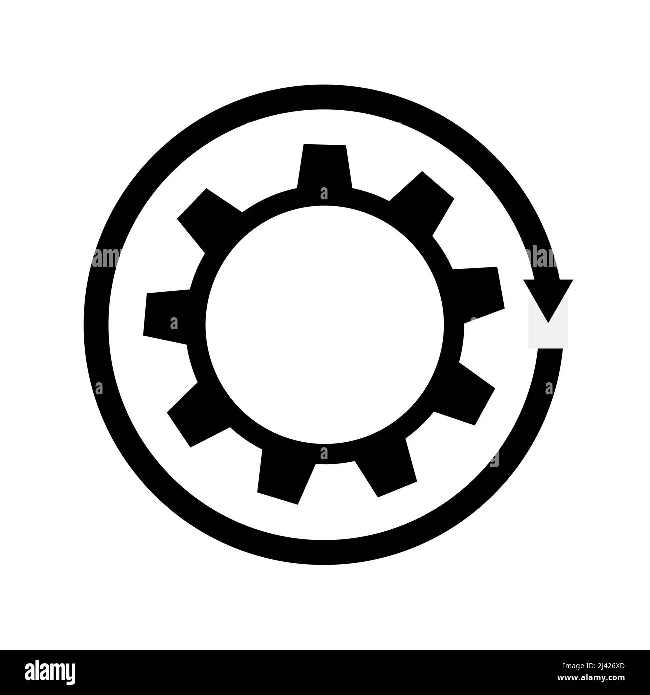 Continuous improvement icon vector vectors hi-res stock photography and ...