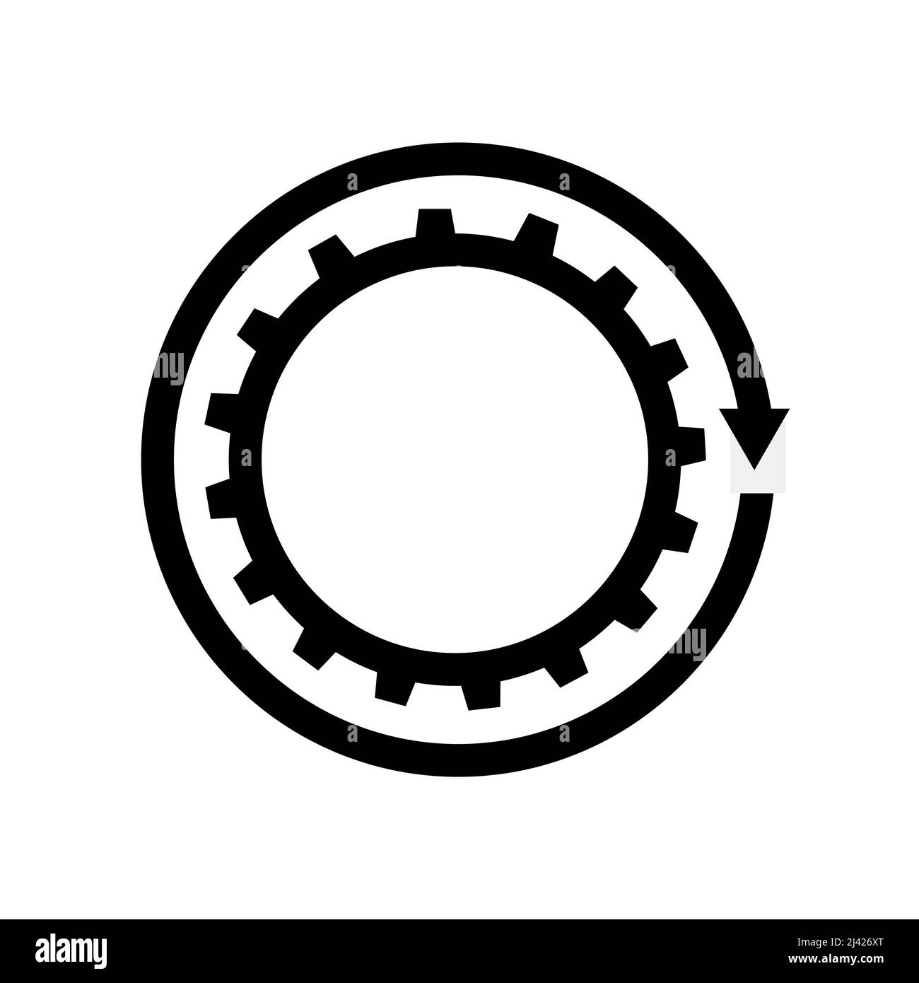 Continuous improvement process icon Stock Vector Images - Alamy