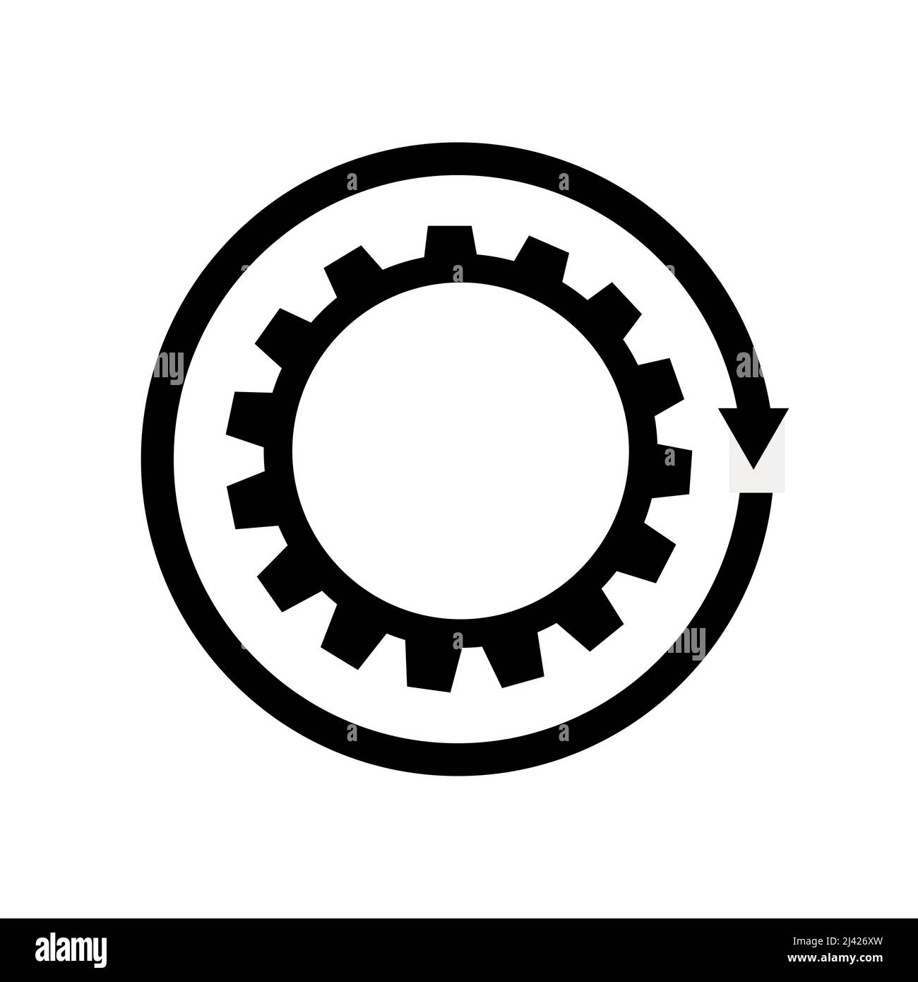 Continuous improvement process icon Stock Vector Images - Alamy