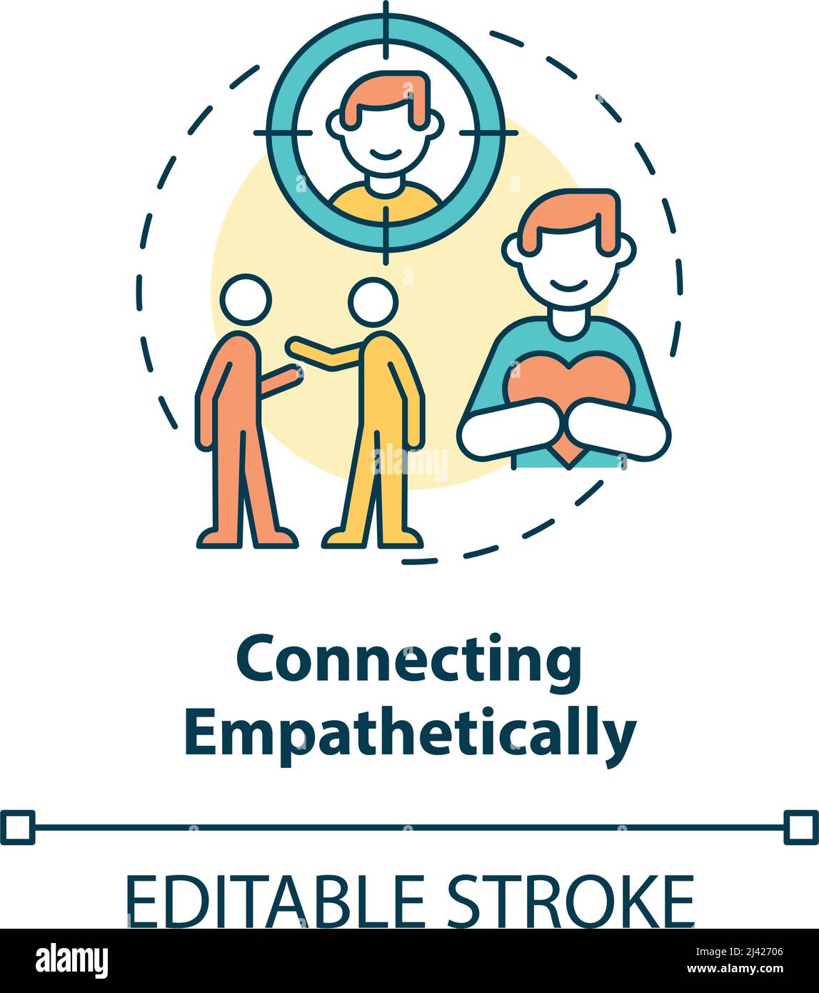 Emotional connect Stock Vector Images - Alamy