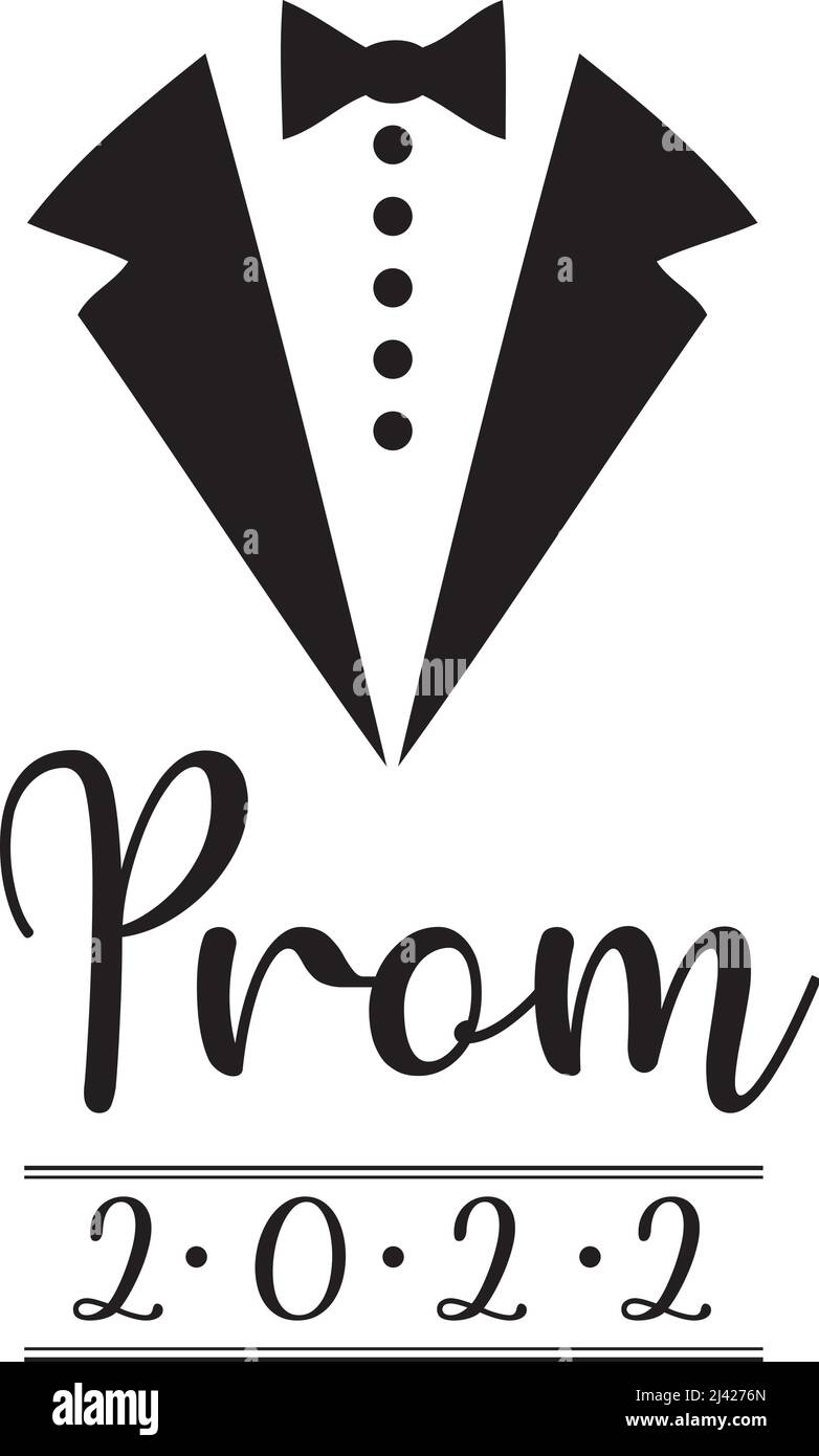 Prom 2022 Tuxedo Jacket Logo Stock Vector Image & Art - Alamy