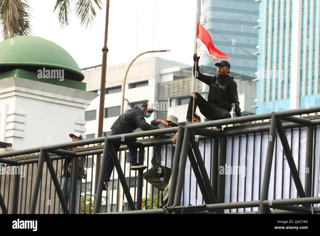 Indonesia riots hi-res stock photography and images - Alamy