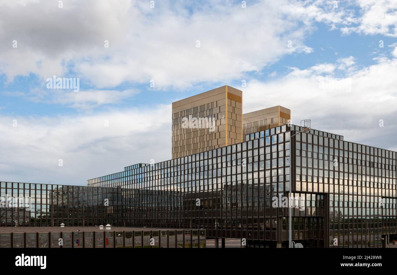 Jean Monnet 2 building in Luxembourg. It is an office complex for the ...