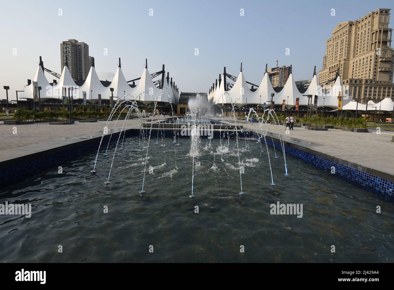 The Biswa Bangla Mela Prangan, formerly Milan Mela, the permanent ...