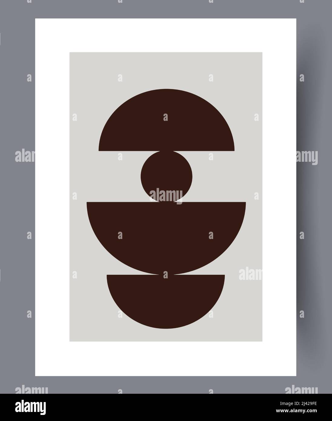 Printable wall art vector poster set. Hand drawn minimalism design for ...