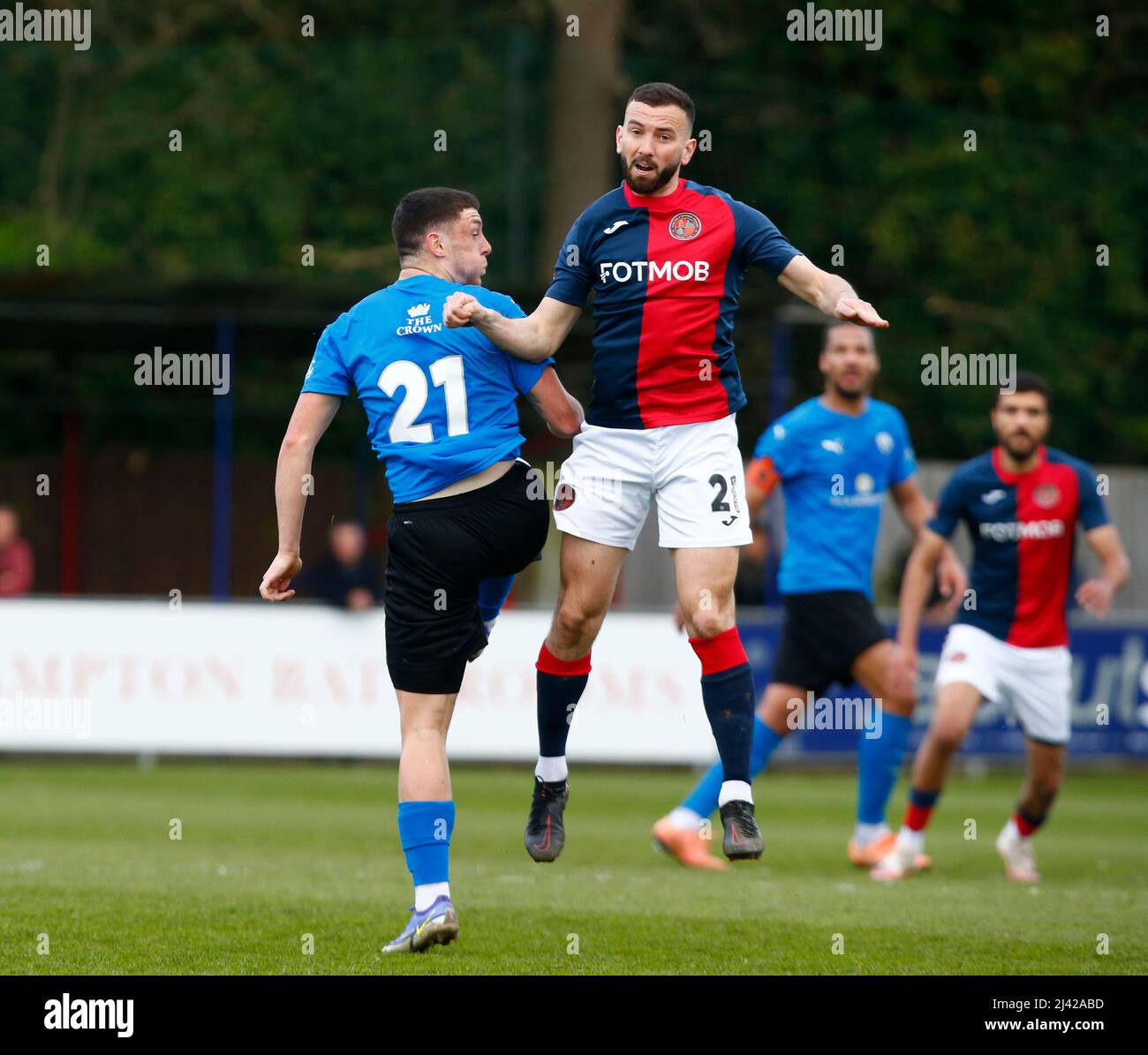 HAMPTON ENGLAND - APRIL 09 : Shane Dunne of Hampton and Richmond ...