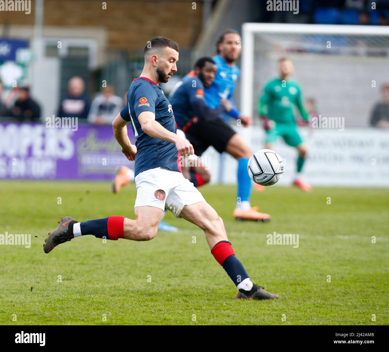 HAMPTON ENGLAND - APRIL 09 : Shane Dunne of Hampton and Richmond ...