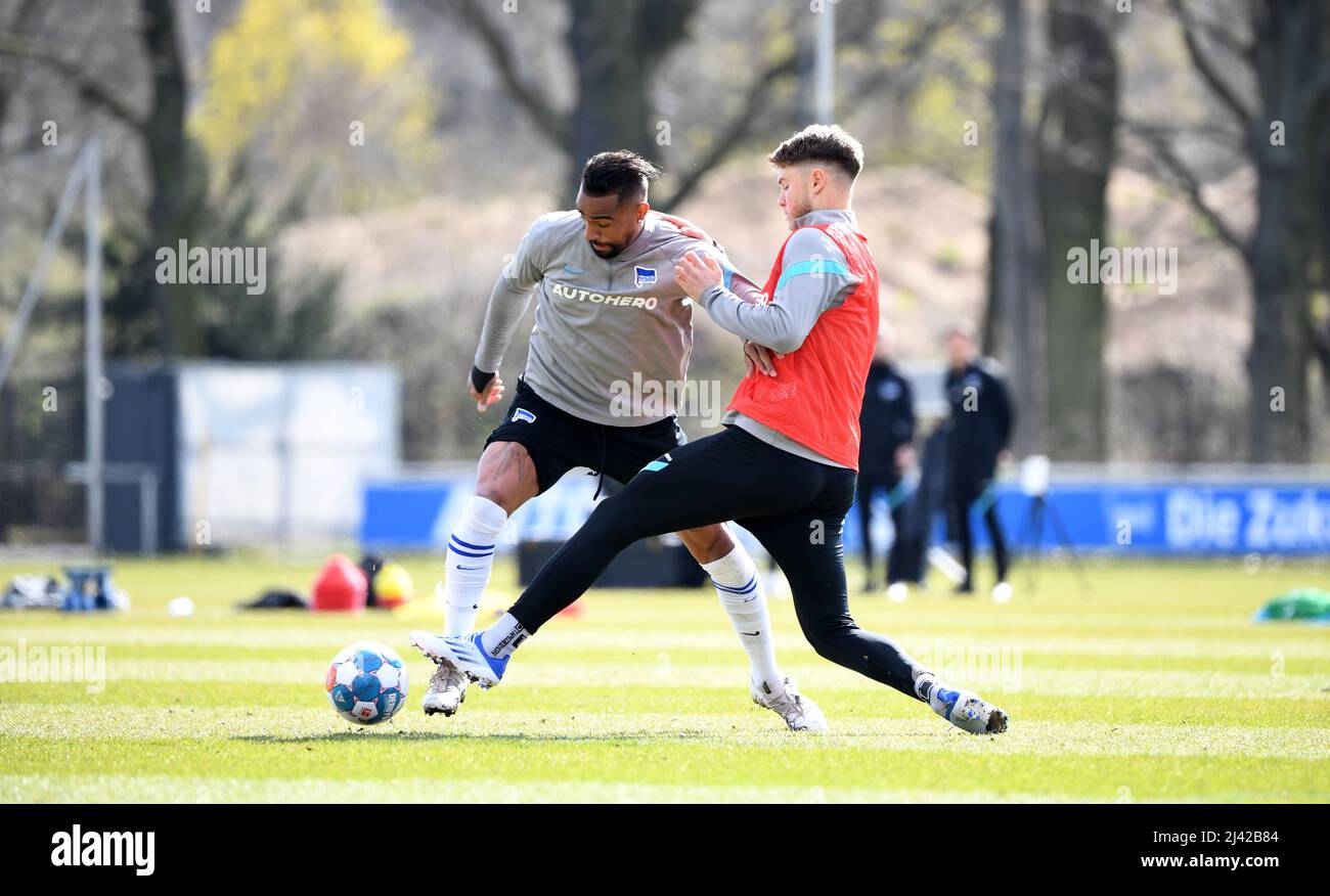 Berlin, Germany. 11th Apr, 2022. Soccer: Bundesliga, media Public ...