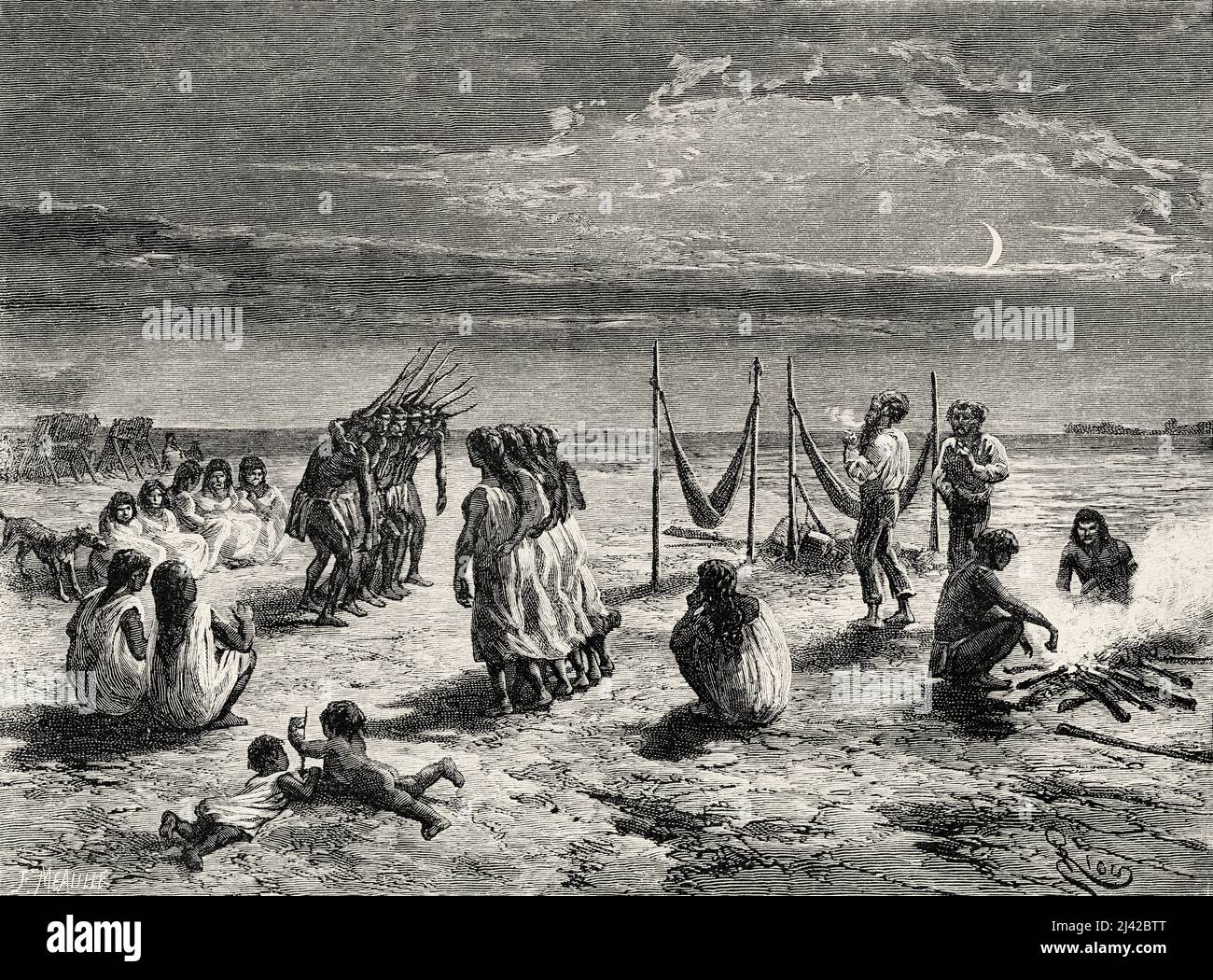 Amazon tribe dance hi-res stock photography and images - Alamy