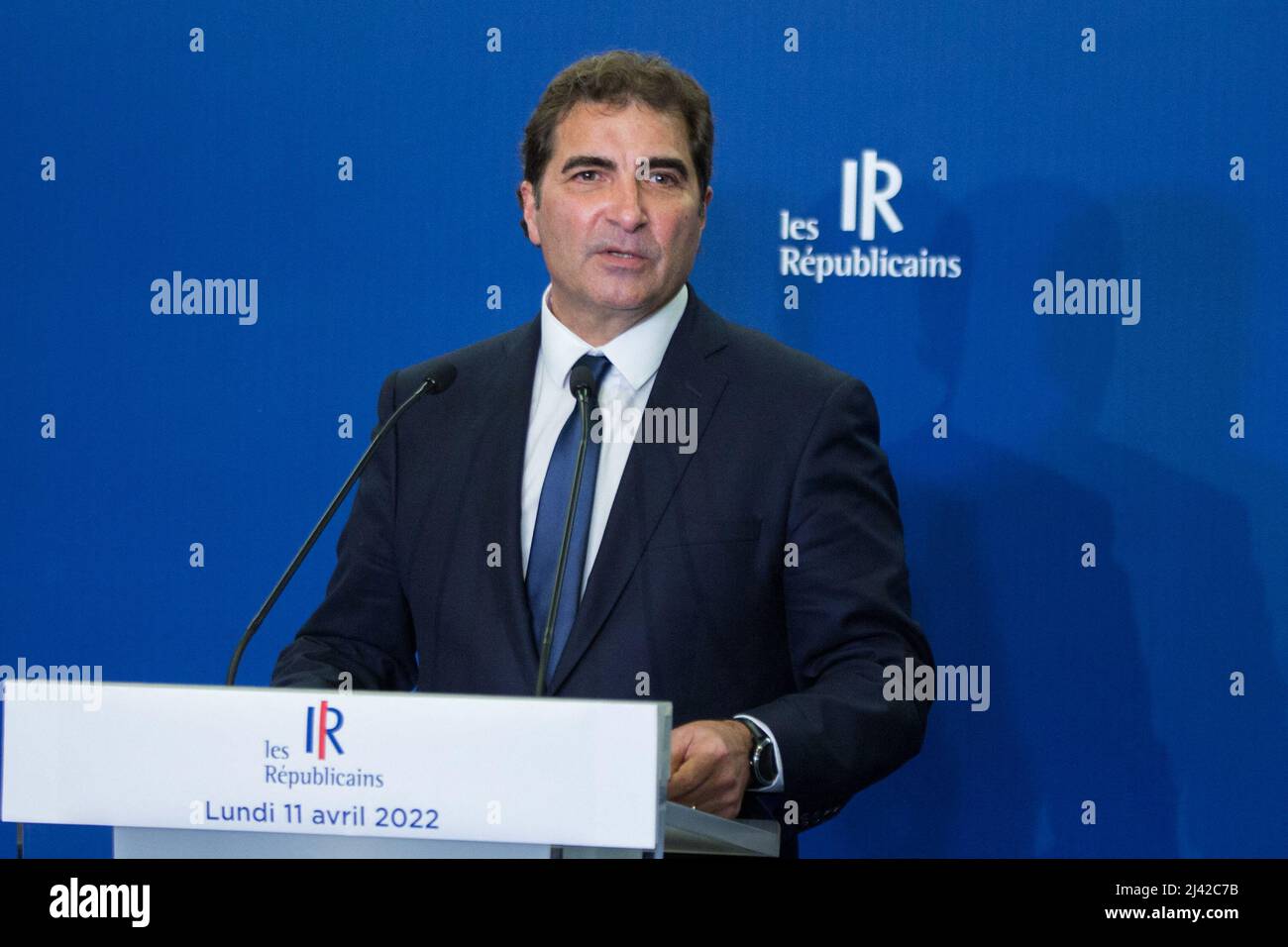 Christian Jacob attends The Republicans assembly at LR Headquarter - LR ...
