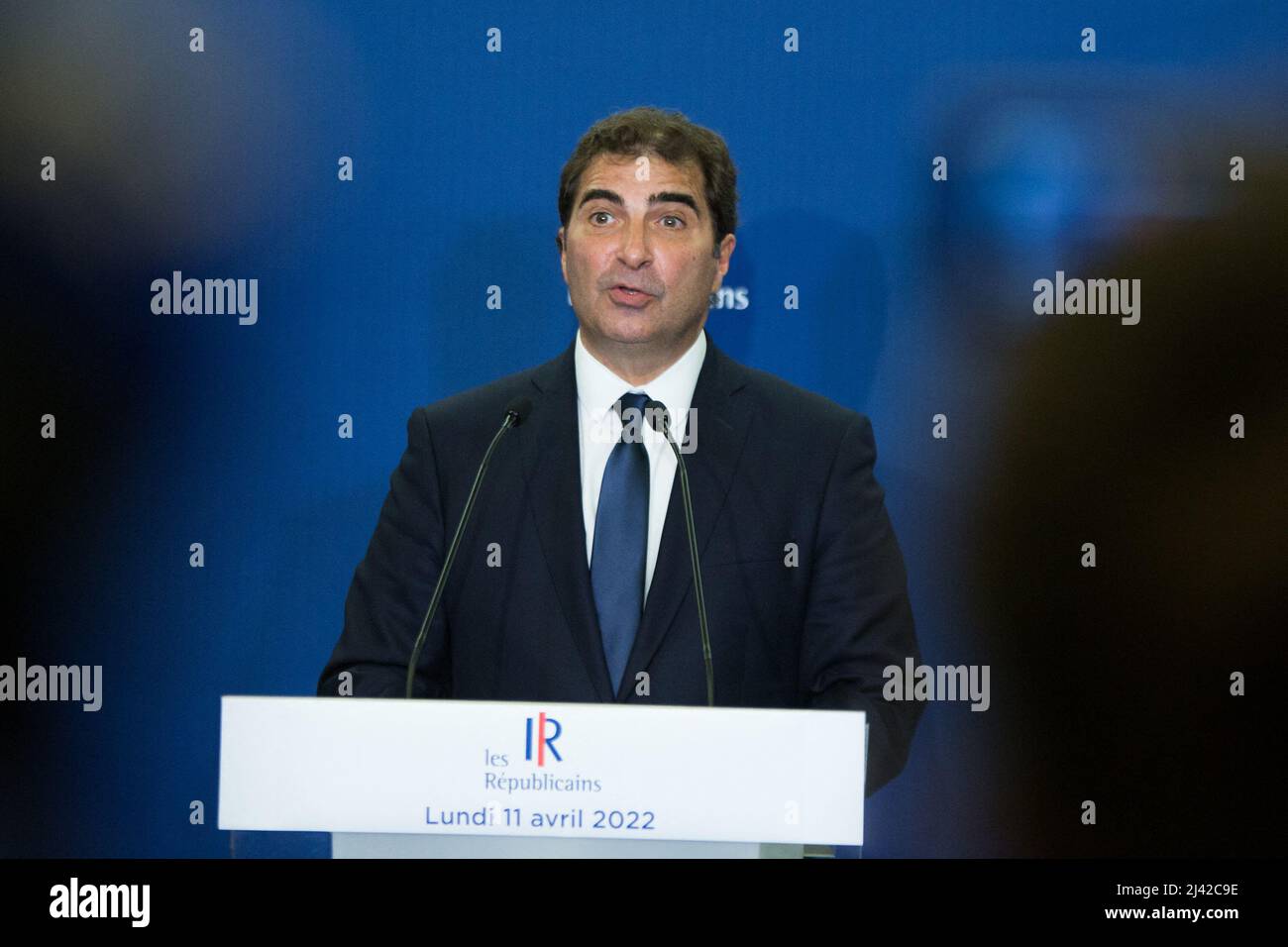 Christian Jacob attends The Republicans assembly at LR Headquarter - LR ...