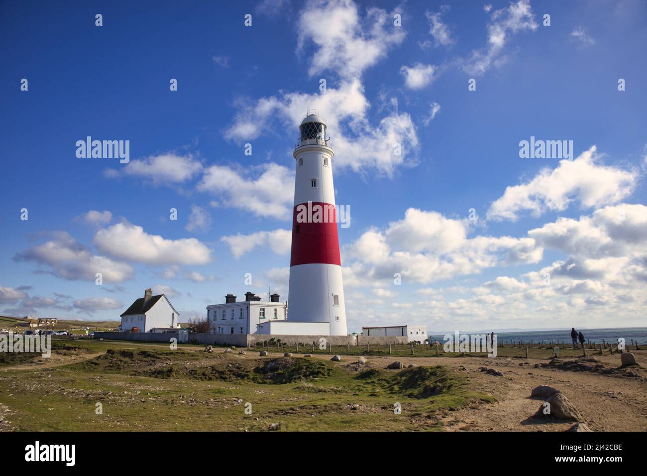 Portland Bill Lighthouse is a functioning lighthouse at Portland Bill ...