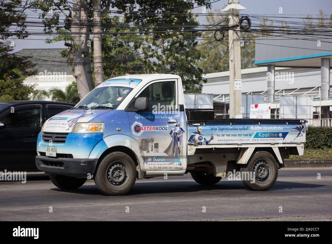 Chiangmai, Thailand - December 24 2021: Suzuki Carry Pick up car of ...
