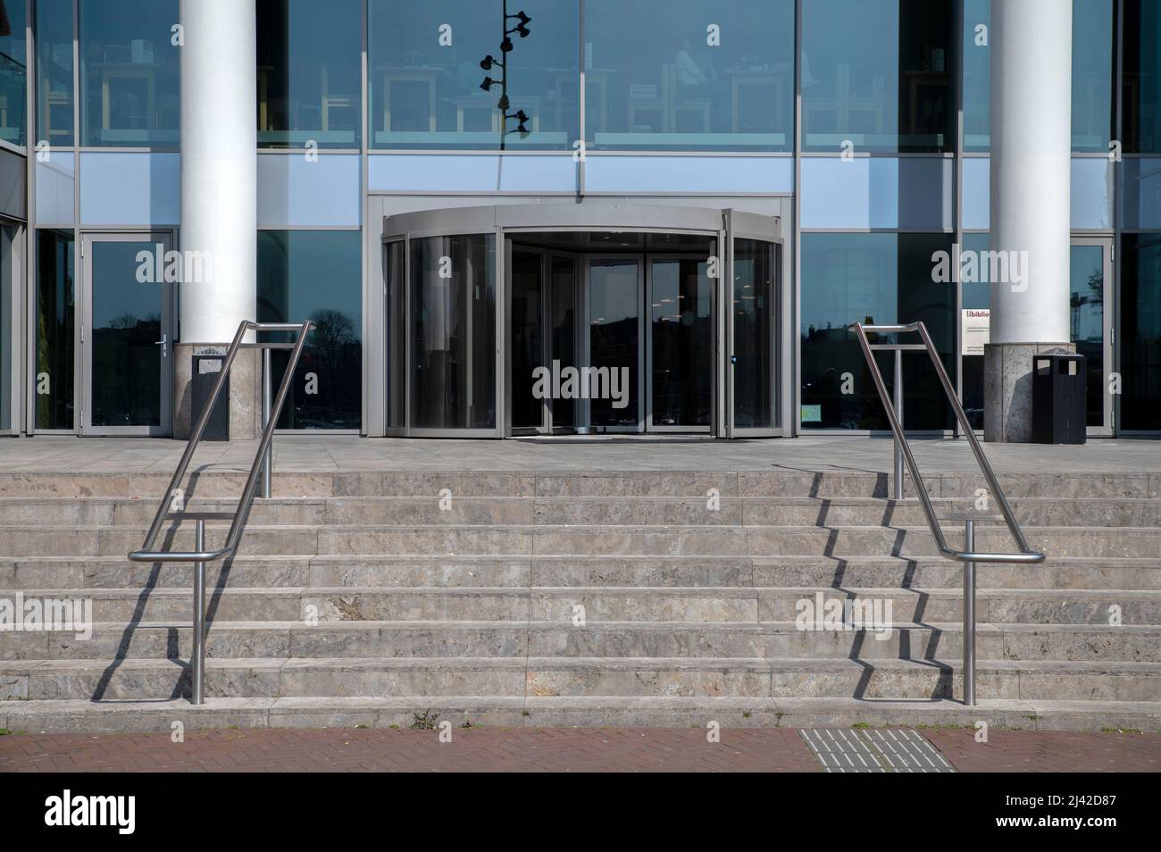 Entrance Of The OBA Oosterdok Library At Amsterdam The Netherlands 11-4 ...