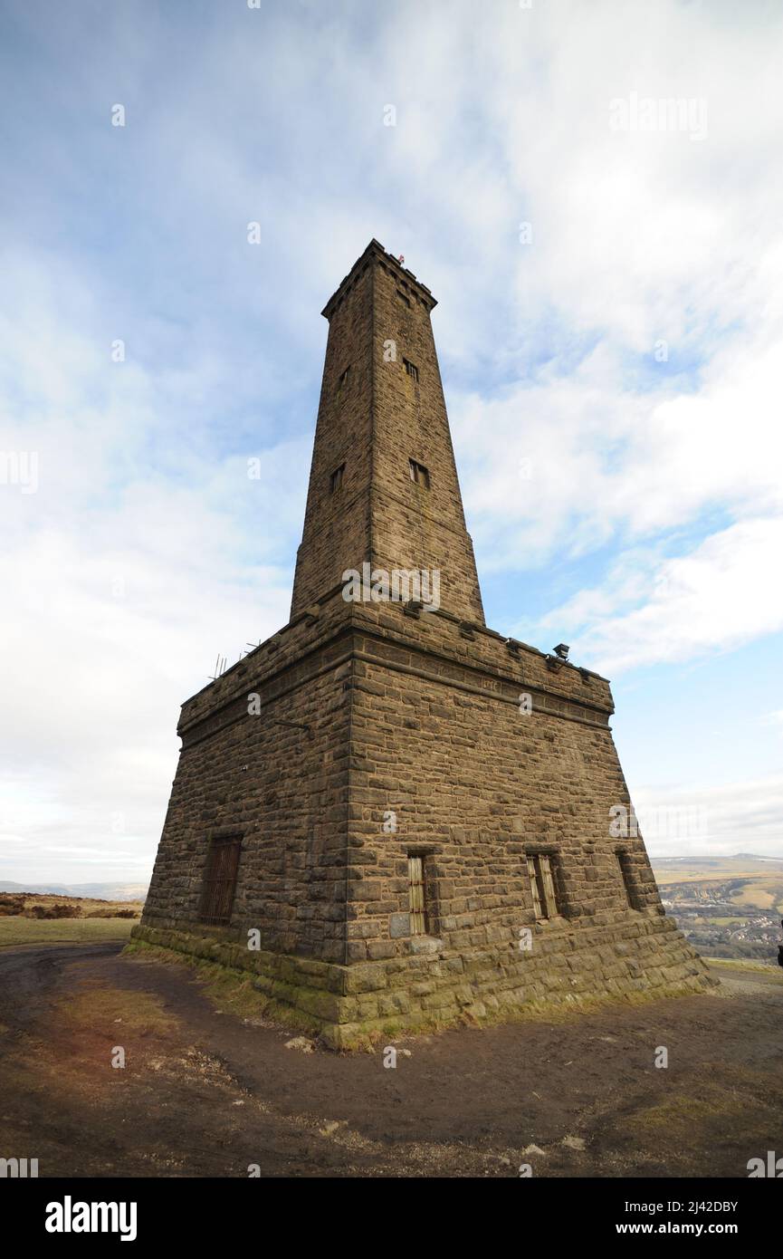 Holcombe tower Peel monument Stock Photo - Alamy