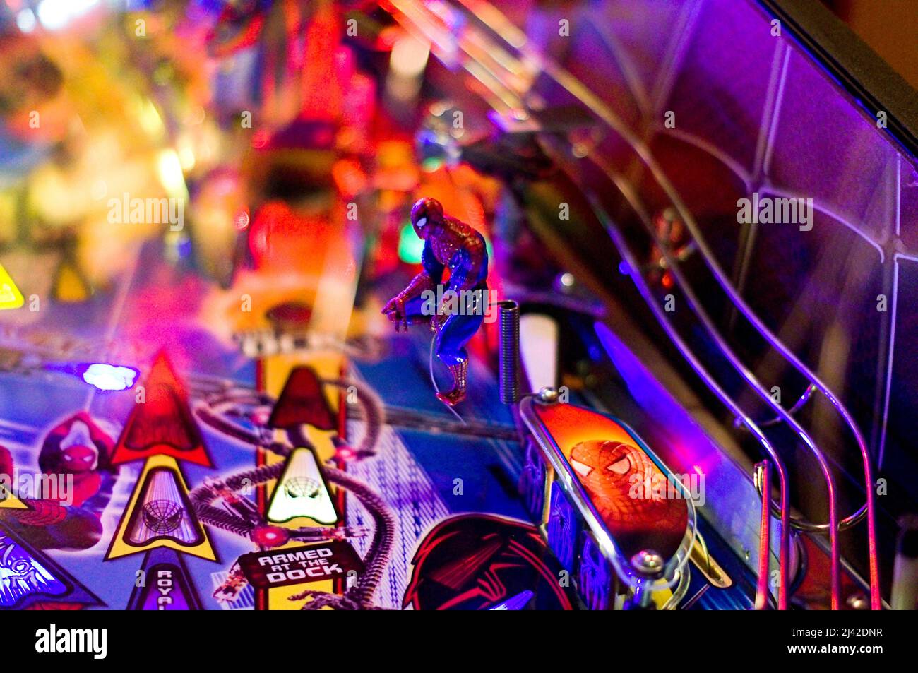 Spiderman pinball hi-res stock photography and images - Alamy