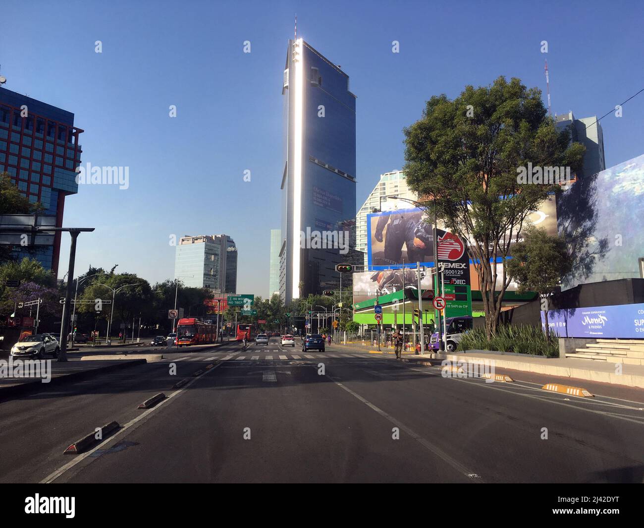 Mexico City streets Stock Photo - Alamy
