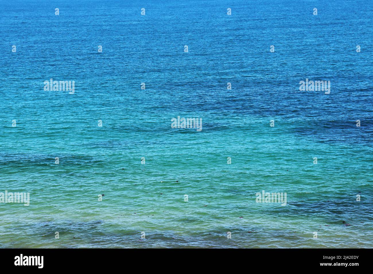 Blue and green ocean Stock Photo - Alamy