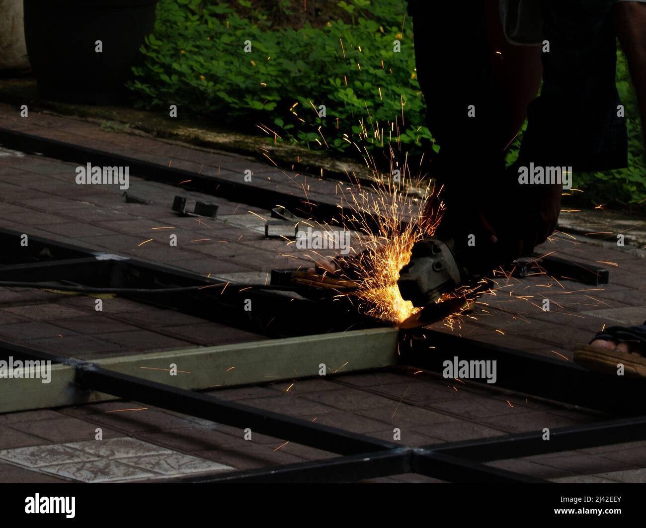 Fire risk metal working hi-res stock photography and images - Alamy