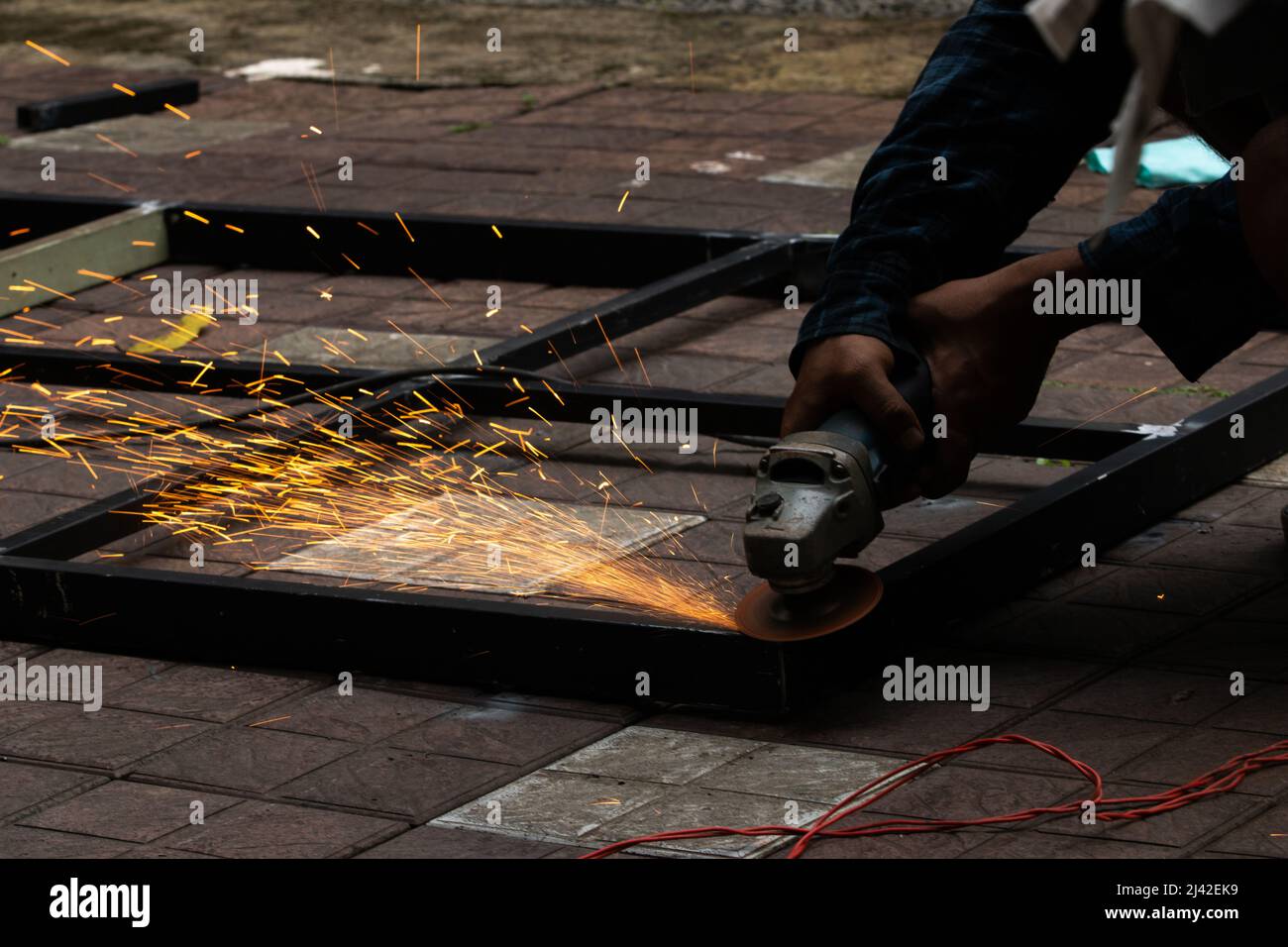 Fire risk metal working hi-res stock photography and images - Alamy