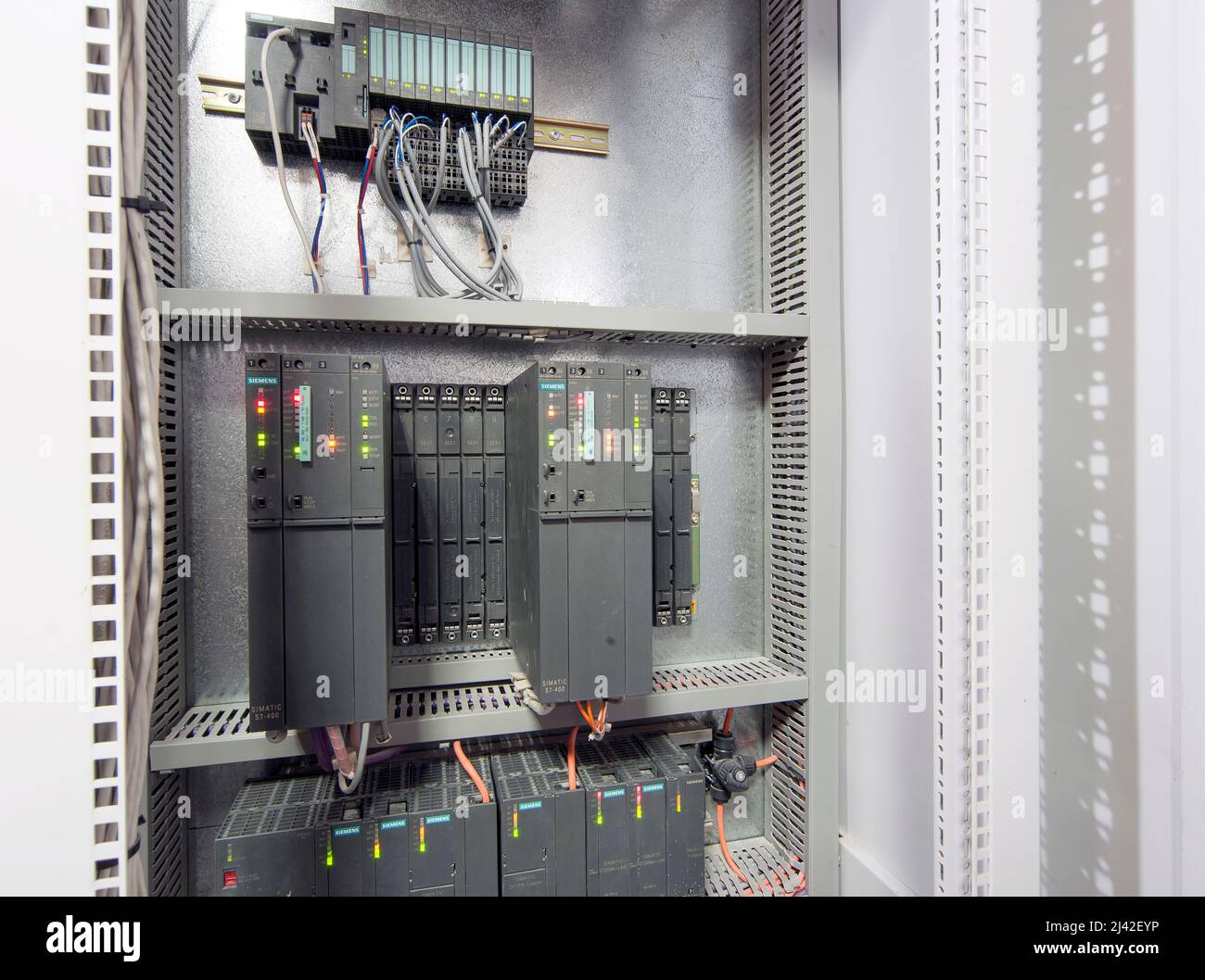 industrial electro-mechanical equipment Stock Photo - Alamy