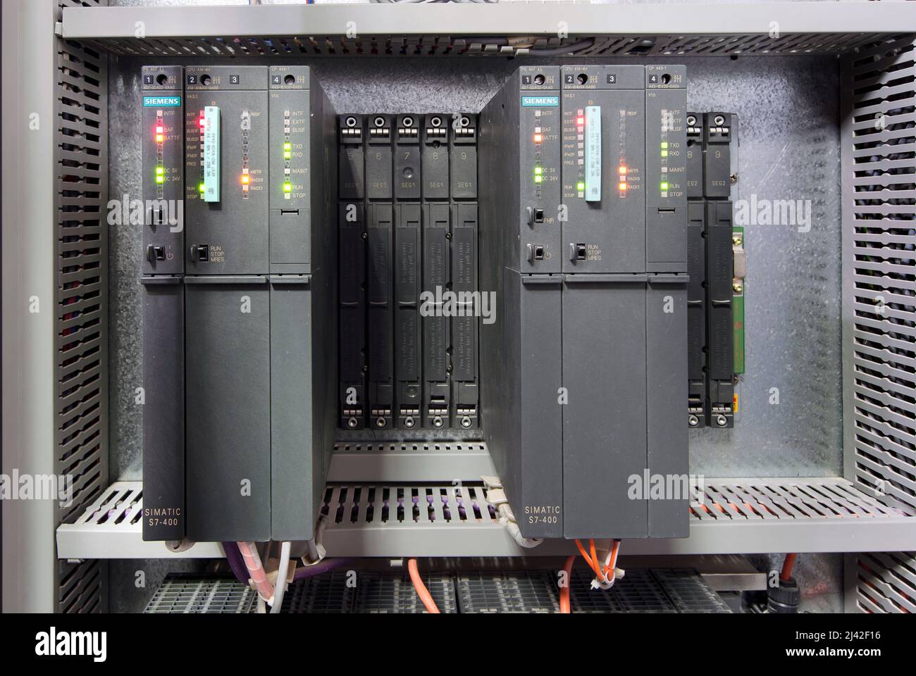 machinery control room cabinets unit Stock Photo - Alamy