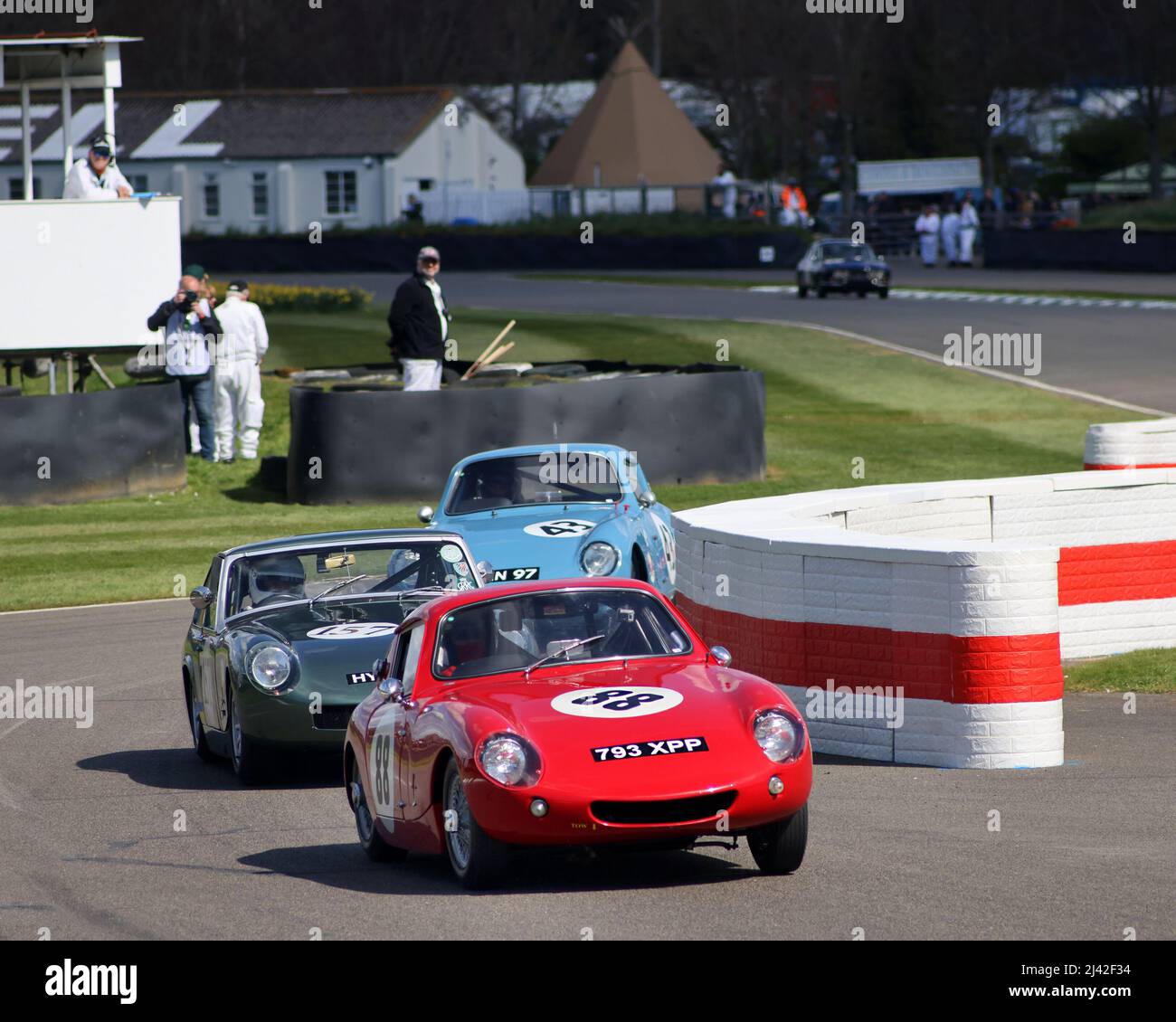 April 2022 - 1962 MG WSM Coupe of Paul Woolmer at the Goodwood Member ...