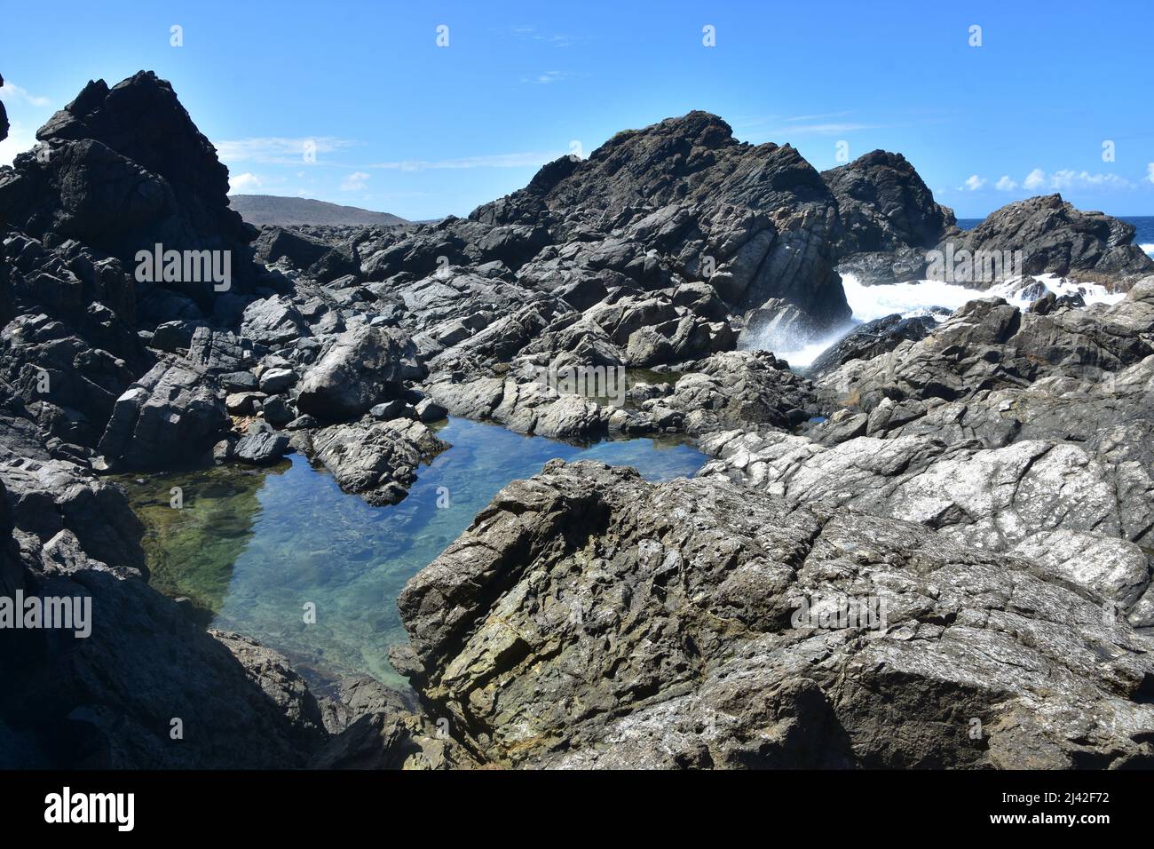 Natural pool aruba hi-res stock photography and images - Alamy