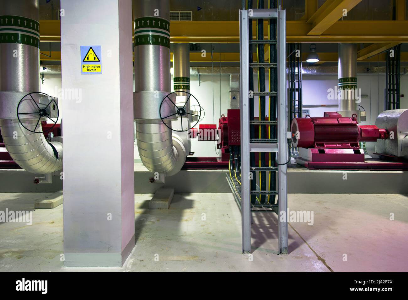 District cooling plant machinery Stock Photo - Alamy