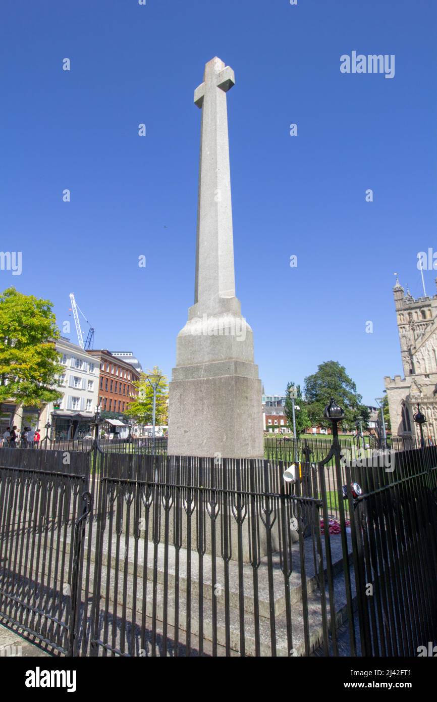 Exeter city wall hi-res stock photography and images - Alamy