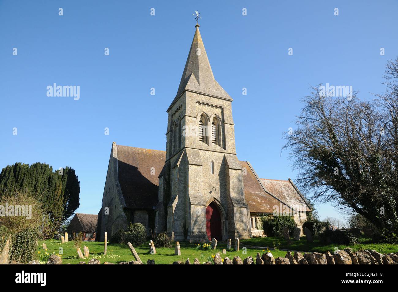 St Giles Church, Tetsworth, Oxfordshire Stock Photo - Alamy