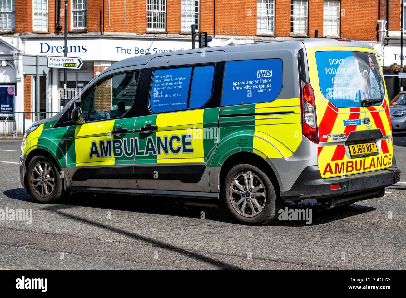 Nhs patient transport hi-res stock photography and images - Alamy