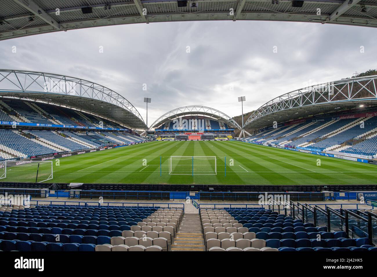 General view of John Smith's Stadium, Home of Huddersfield Town Stock ...