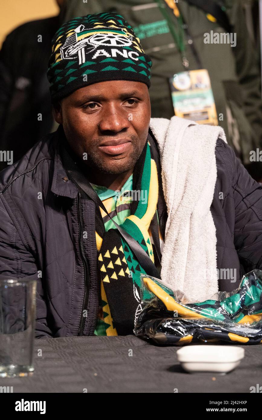 DURBAN - 10 April 2022 - Thembo Ntuli, seen here moments after he was ...