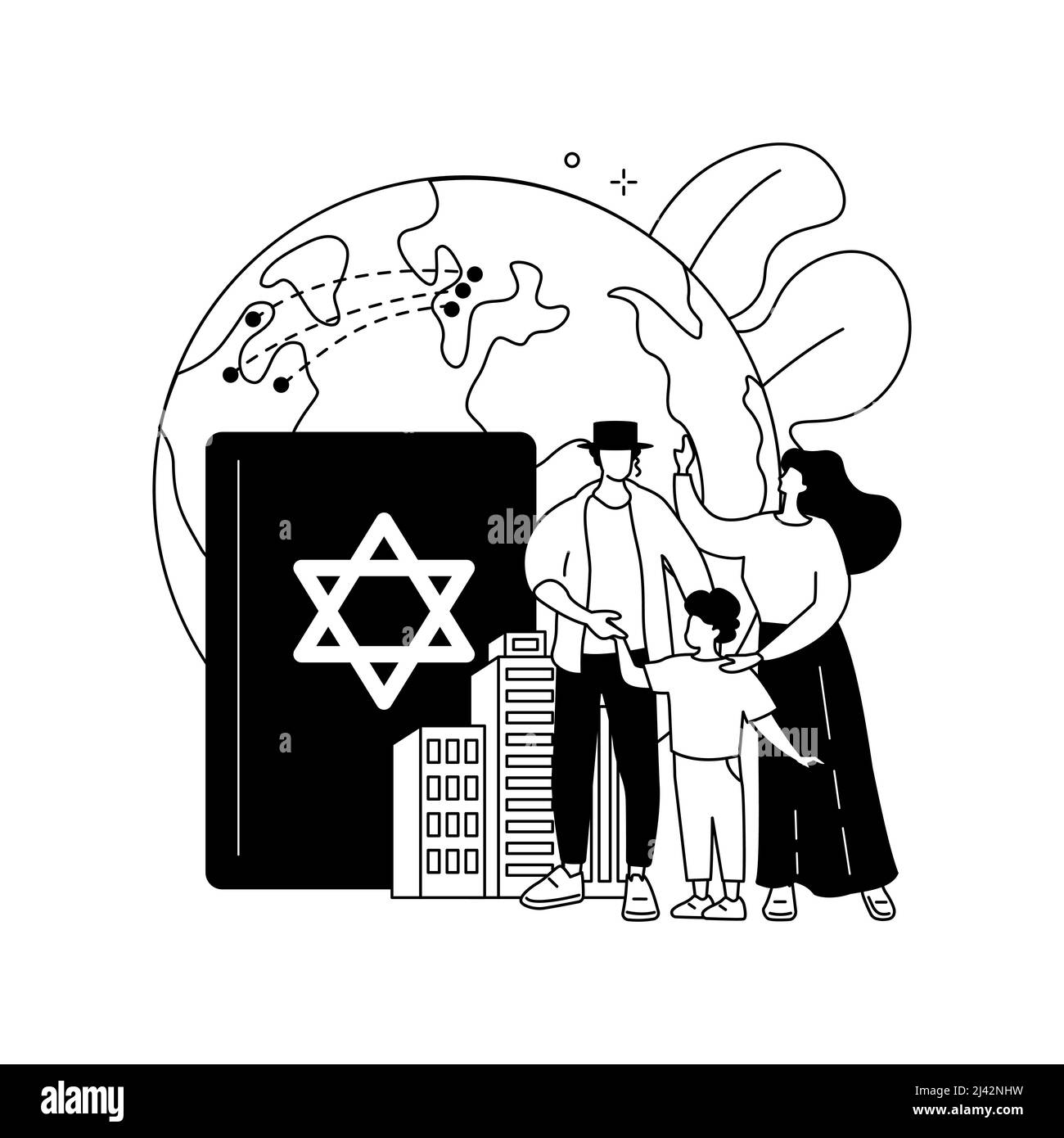 Communities cartoon Black and White Stock Photos & Images - Alamy