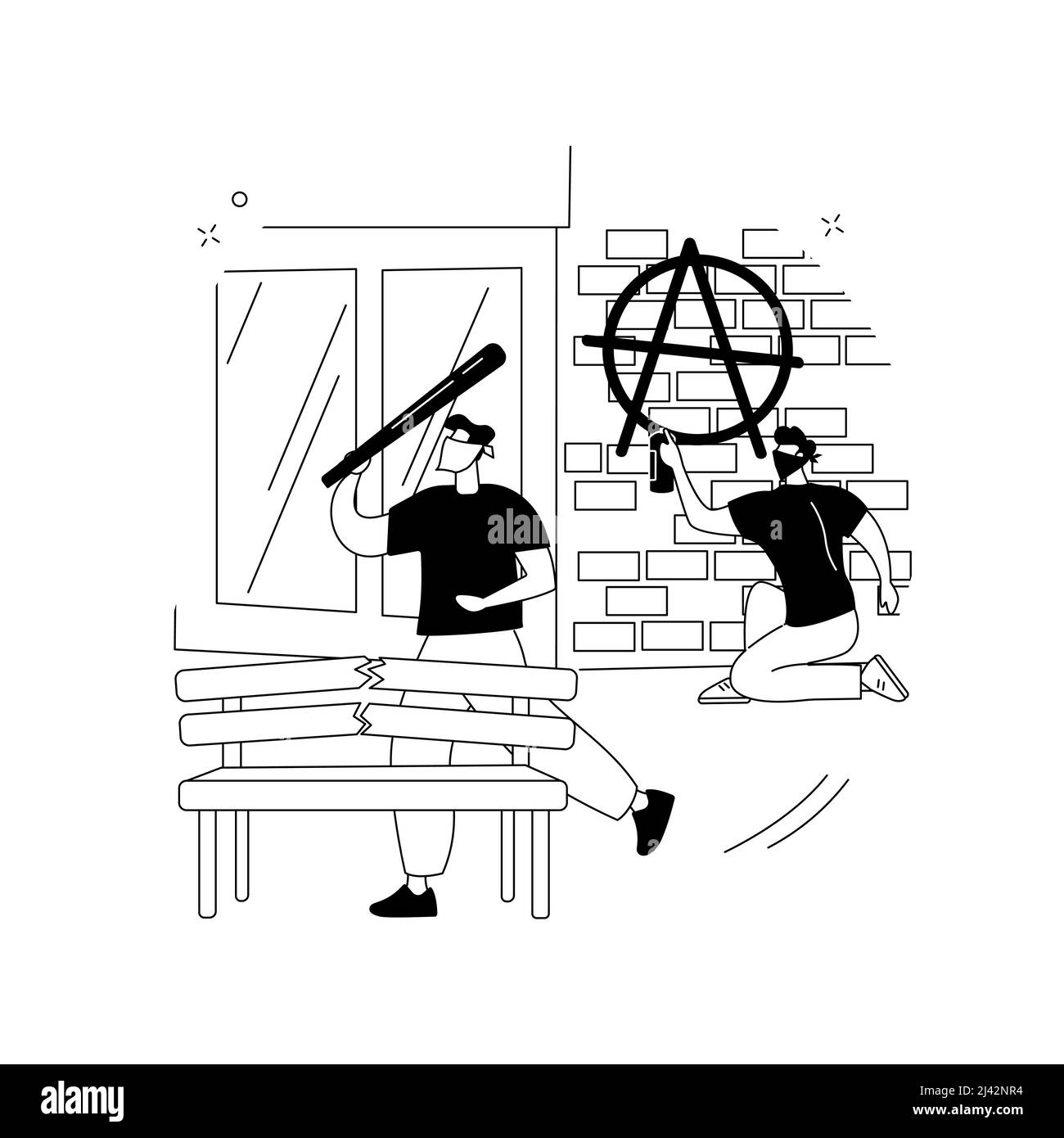 Graffiti walls vector vectors Black and White Stock Photos & Images - Alamy